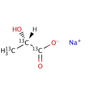 Sodium L-lactate-(13-C)3, 45%-55% aqueous solution | CAS 201595-71-3 ...